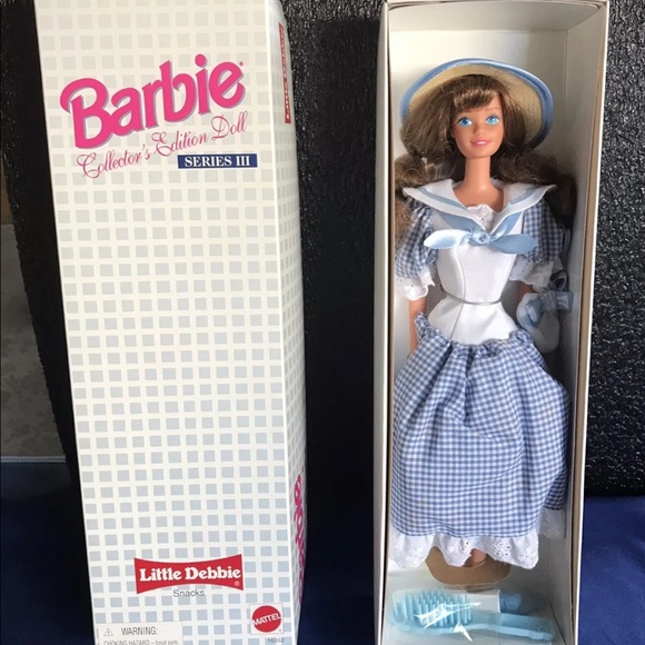 Barbie | Other | Little Debbie Collectors Edition Barbie From Series 3 ...